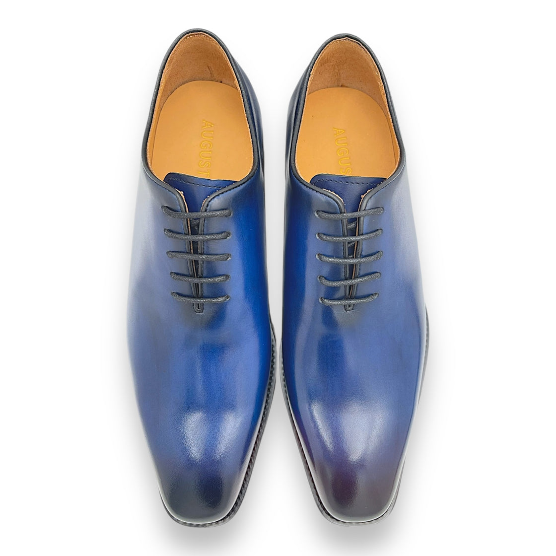 Grey Hand-Finished Leather Dress Shoe – Augustino Luxe