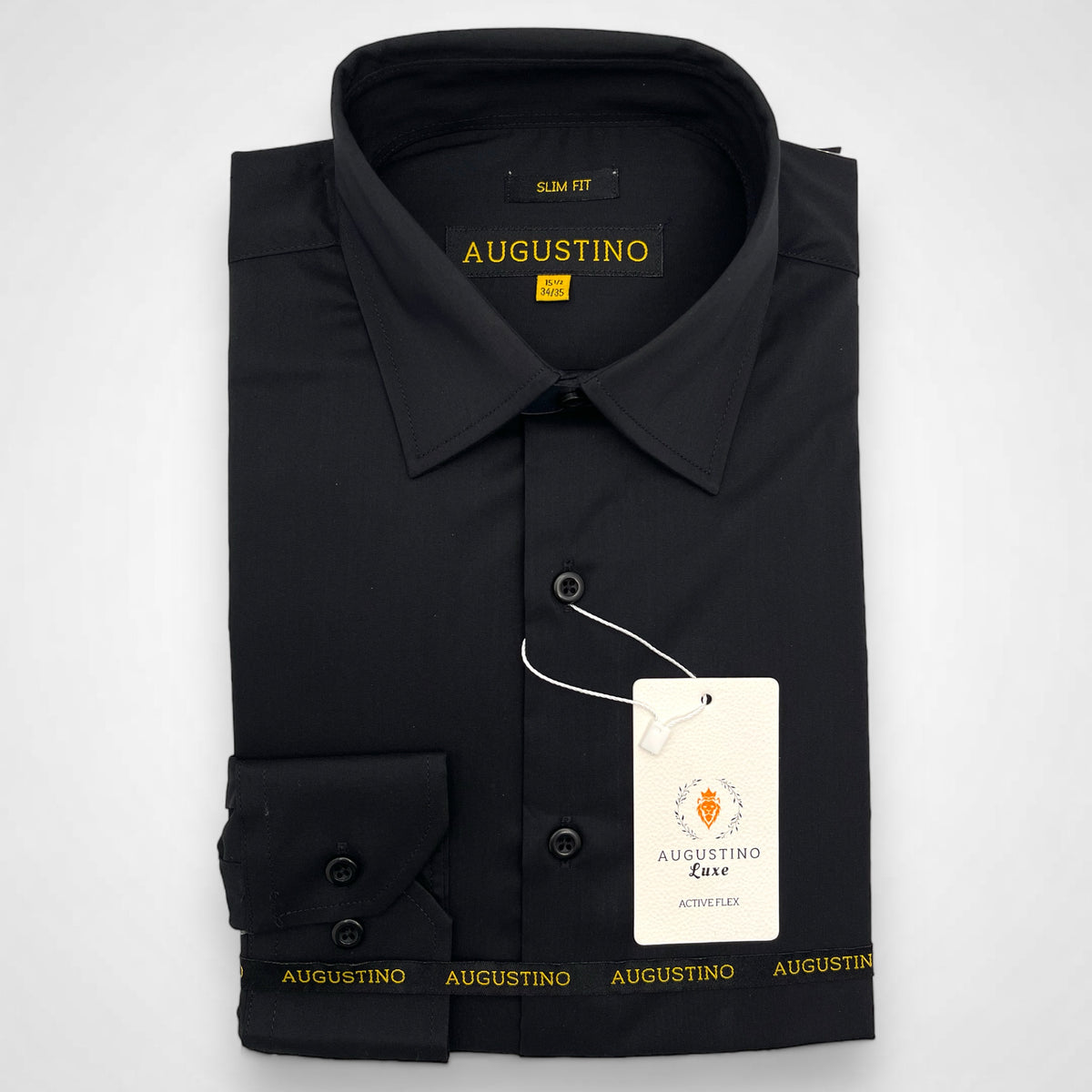 Slim Fit Flex Tech Dress Shirt – Augustino Luxe