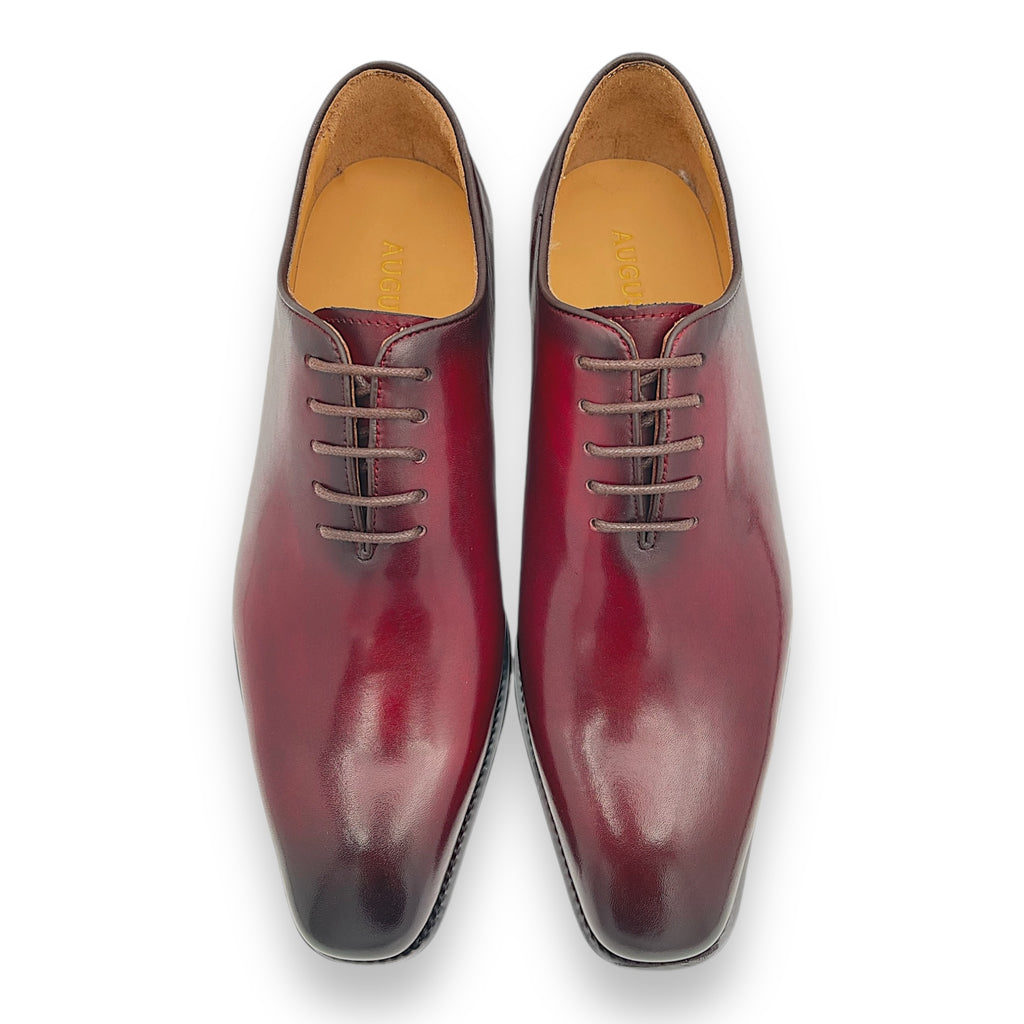 Grey Hand-Finished Leather Dress Shoe – Augustino Luxe