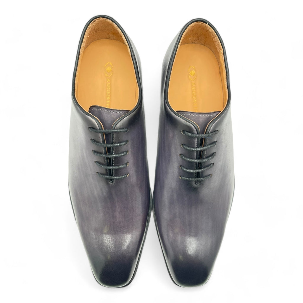 Grey Hand-Finished Leather Dress Shoe – Augustino Luxe