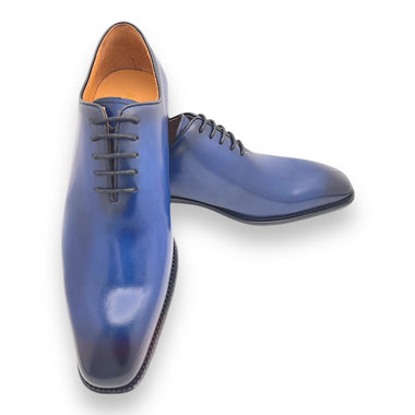 Grey Hand-Finished Leather Dress Shoe – Augustino Luxe