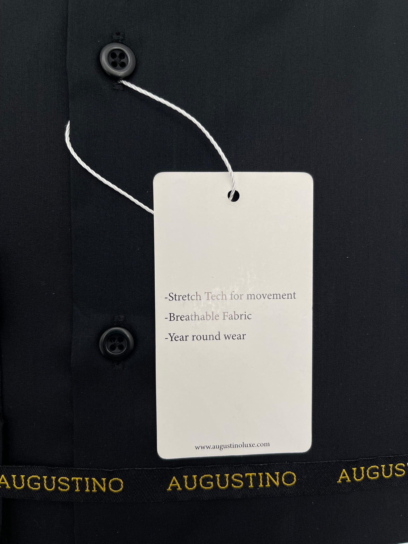 Slim Fit Flex Tech Dress Shirt – Augustino Luxe